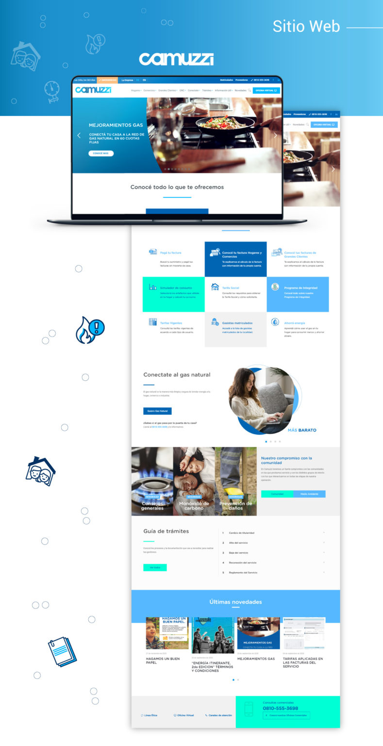 Camuzzi Gas - QKStudio